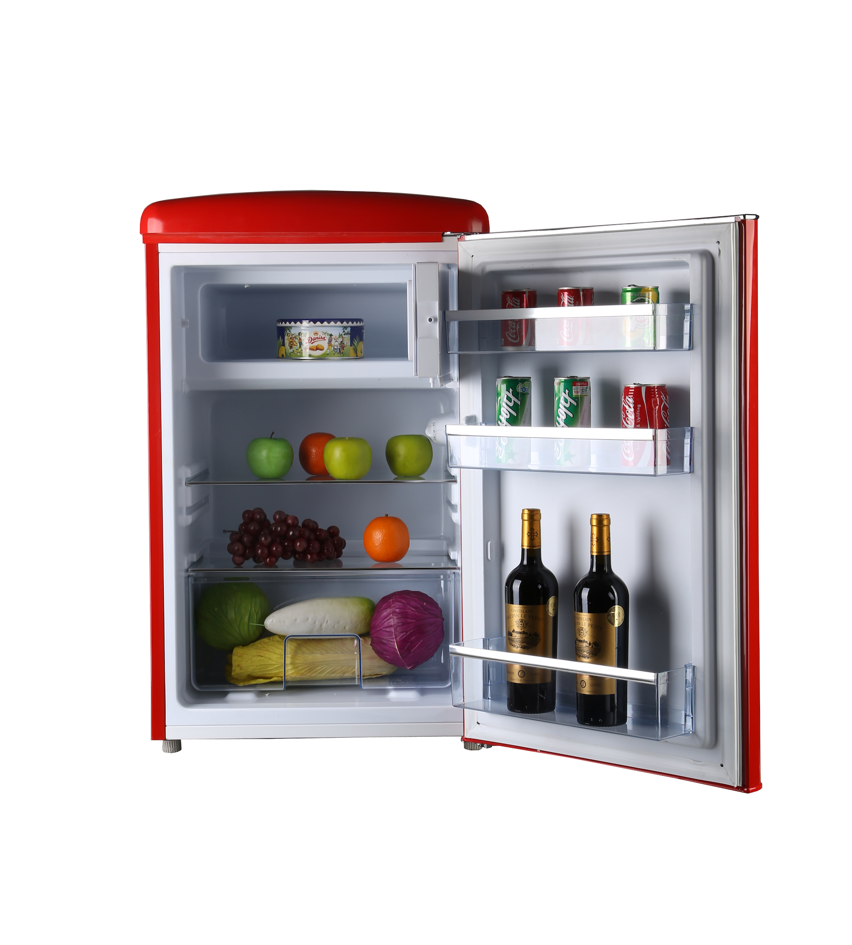 Frigorífico Mini estilo Retro / Vintage - FRIGELUX R4TT108RRE - coolwine.pt